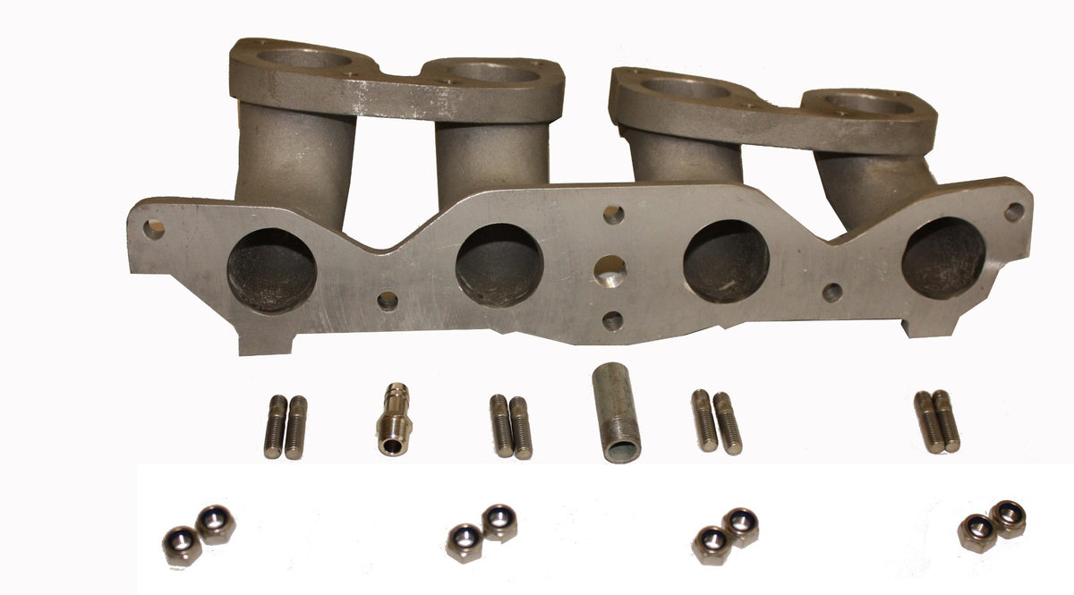 Ford PINTO OHC Inlet Manifold Suits Weber 2 x IDF downdraft carburetto ...
