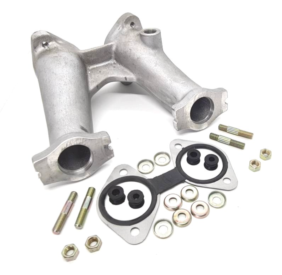 A Series 1 x 45 DCOE 6 inch Inlet Manifold - 150mm Length - Disty Ltd