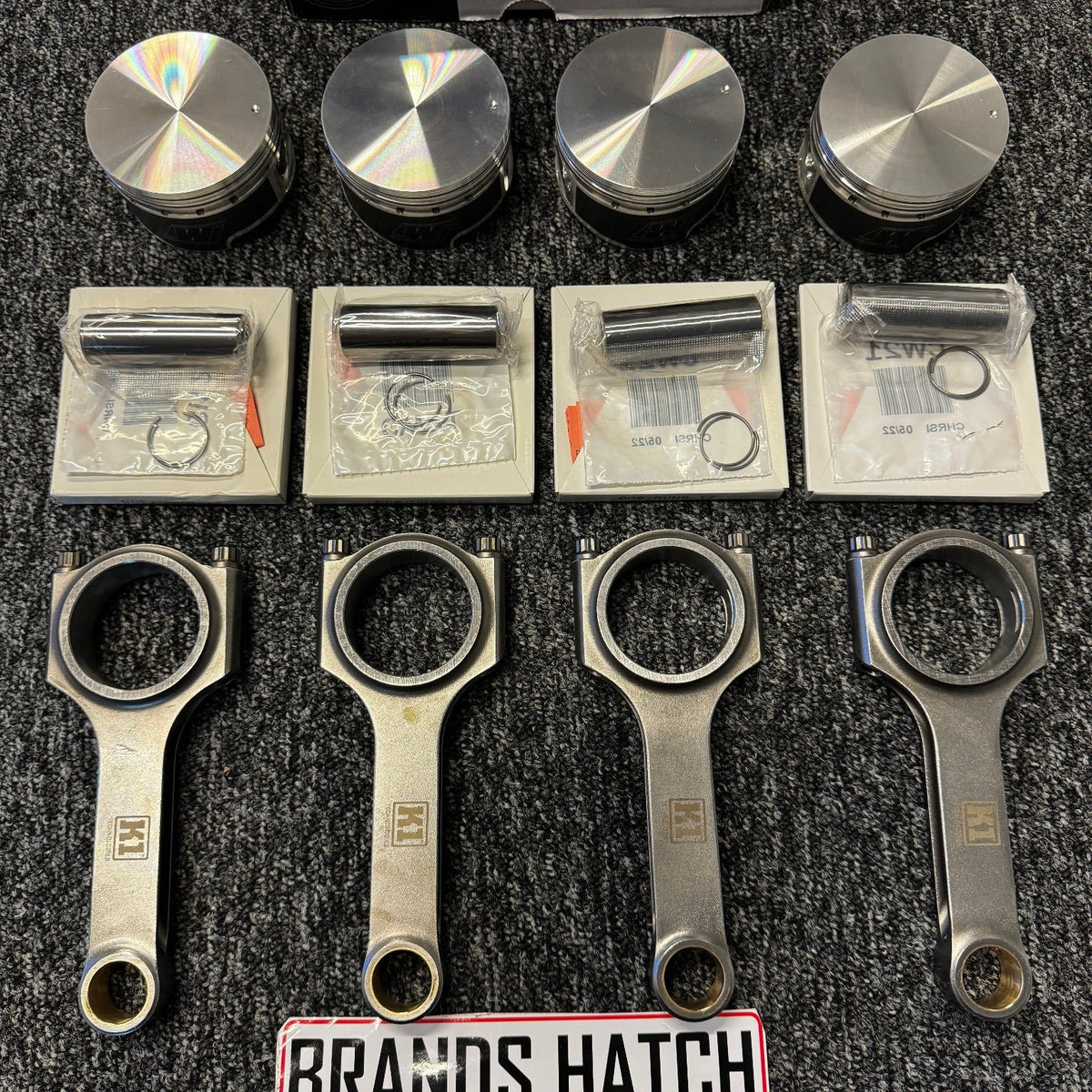 MINI R53 W11 PISTONS Cooper S W11B16A JCW STD Size 77mm 8.5:1 WISECO F ...