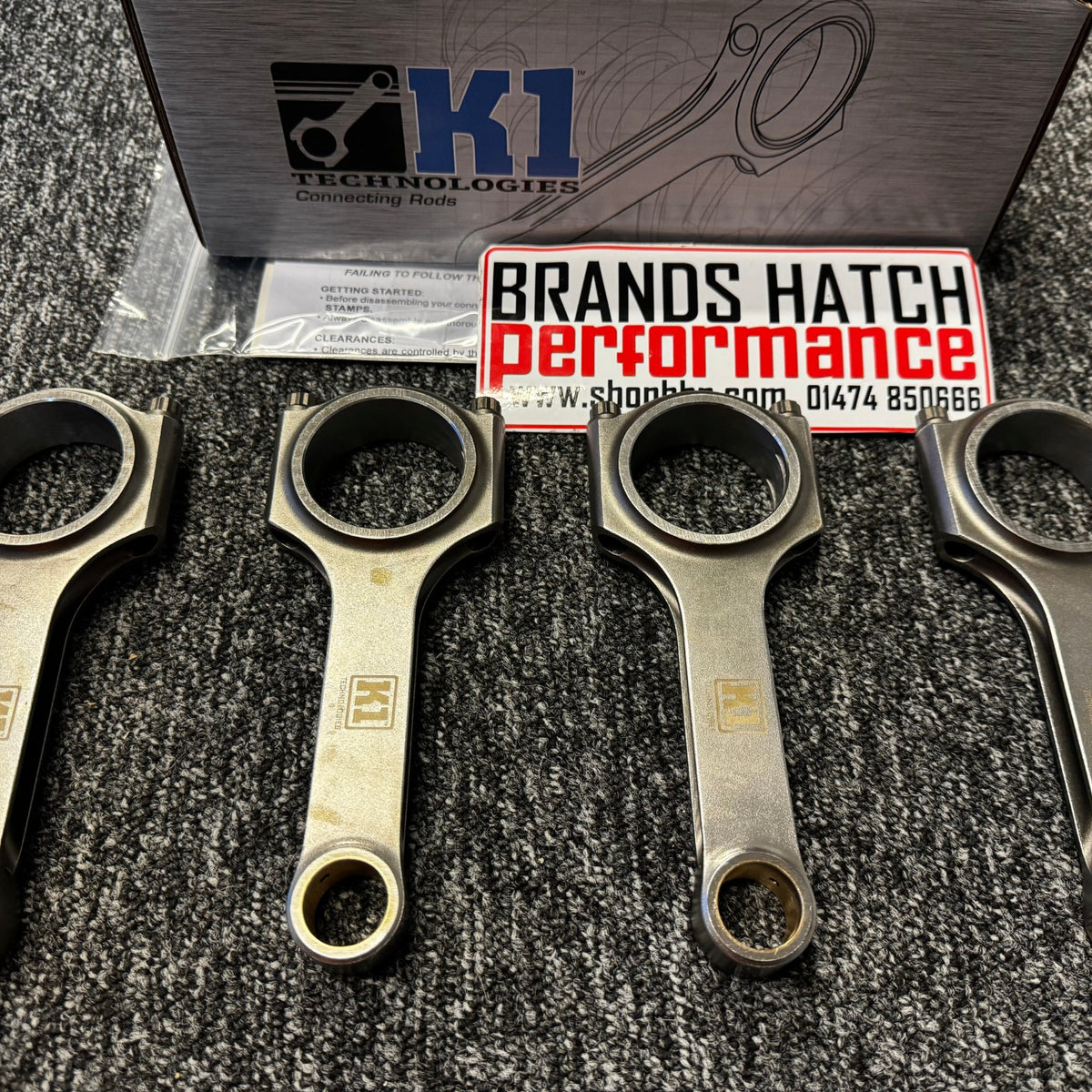 Mini Cooper S JCW R52 R53 W11B16A K1 H Beam Forged Conrods Rods Set ...