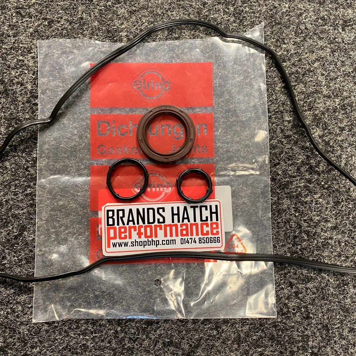 Mini ONE COOPER S JCW R50 R52 R53 ELRING Timing Chain Cover Gasket & S ...