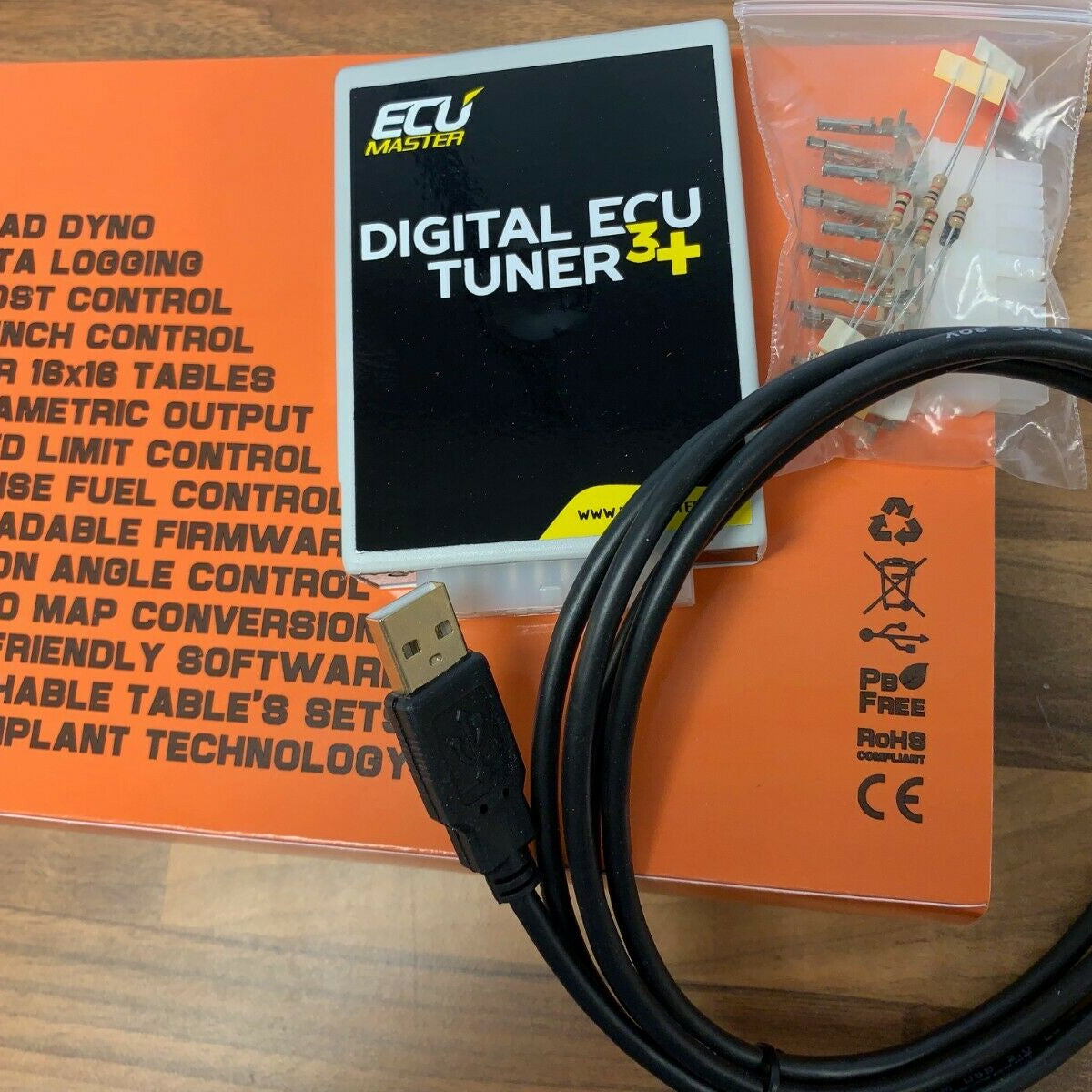 ECUMaster Digital ECU Tuner 3 DET 3 NA / 4 Bar Piggyback Unit Controll ...