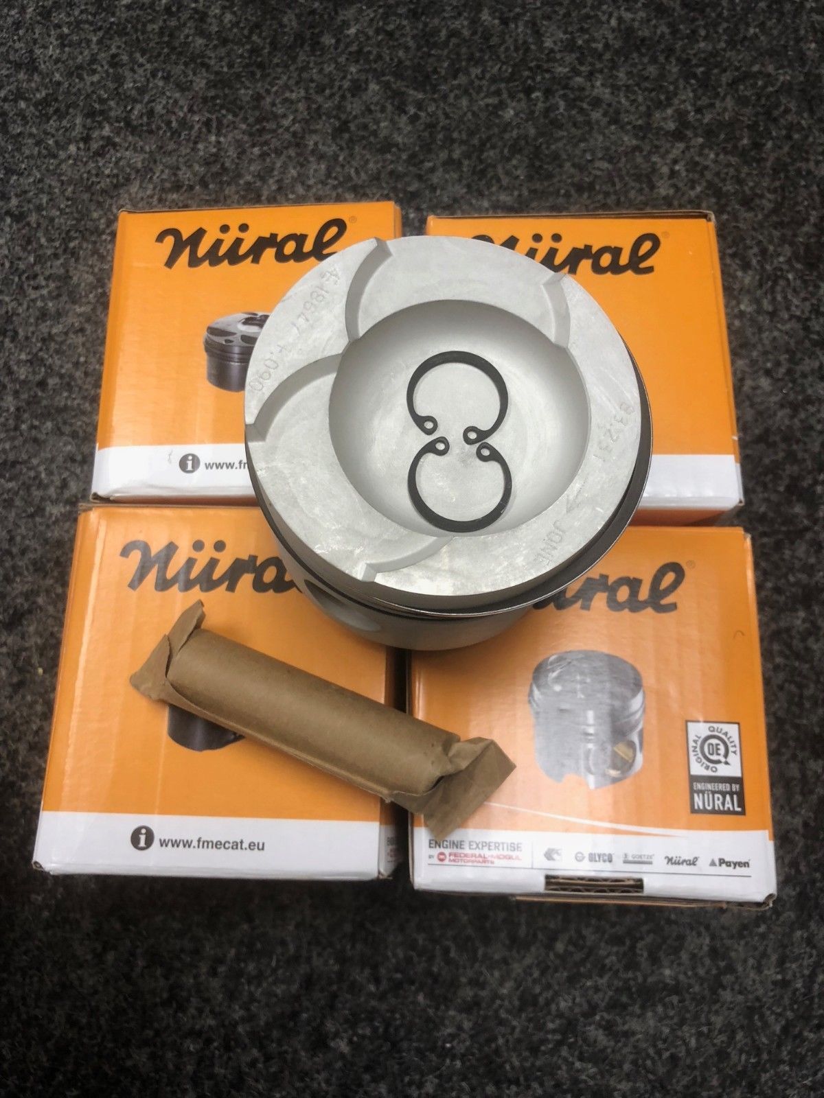 Ford Xflow Crossflow +90 thou Pistons Set for 1700 (1690) conversion ...