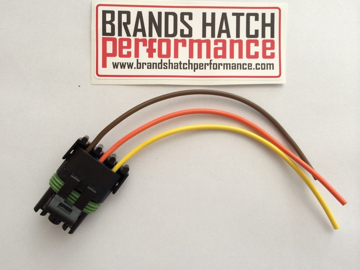 GM Vauxhall Opel Map Sensor Plug with Tails - 3 Bar GM Map Connector ...
