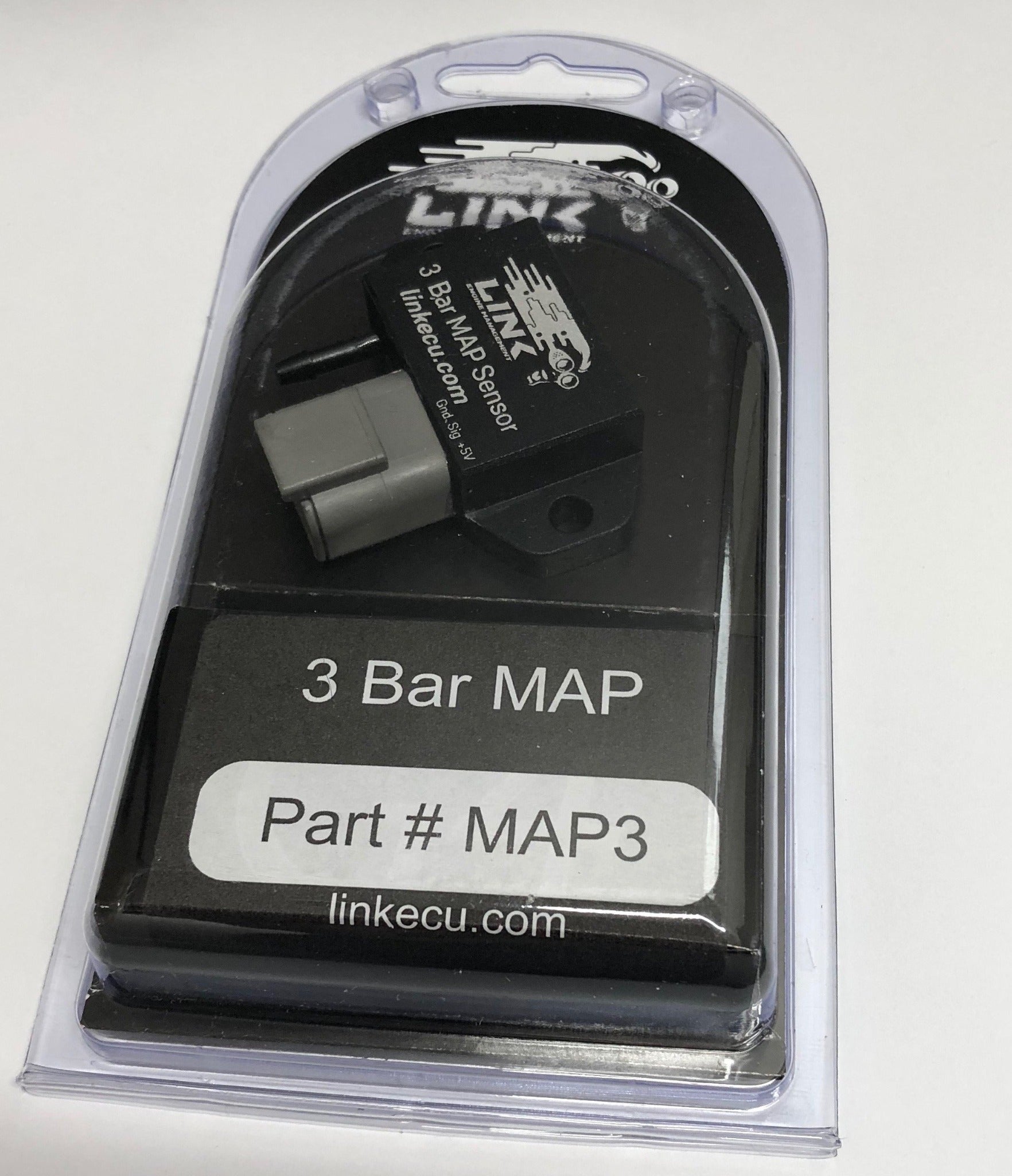 LINK ECU G4 G4+ G4X 3 bar MAP Sensor & Connector / Plug - Disty Ltd
