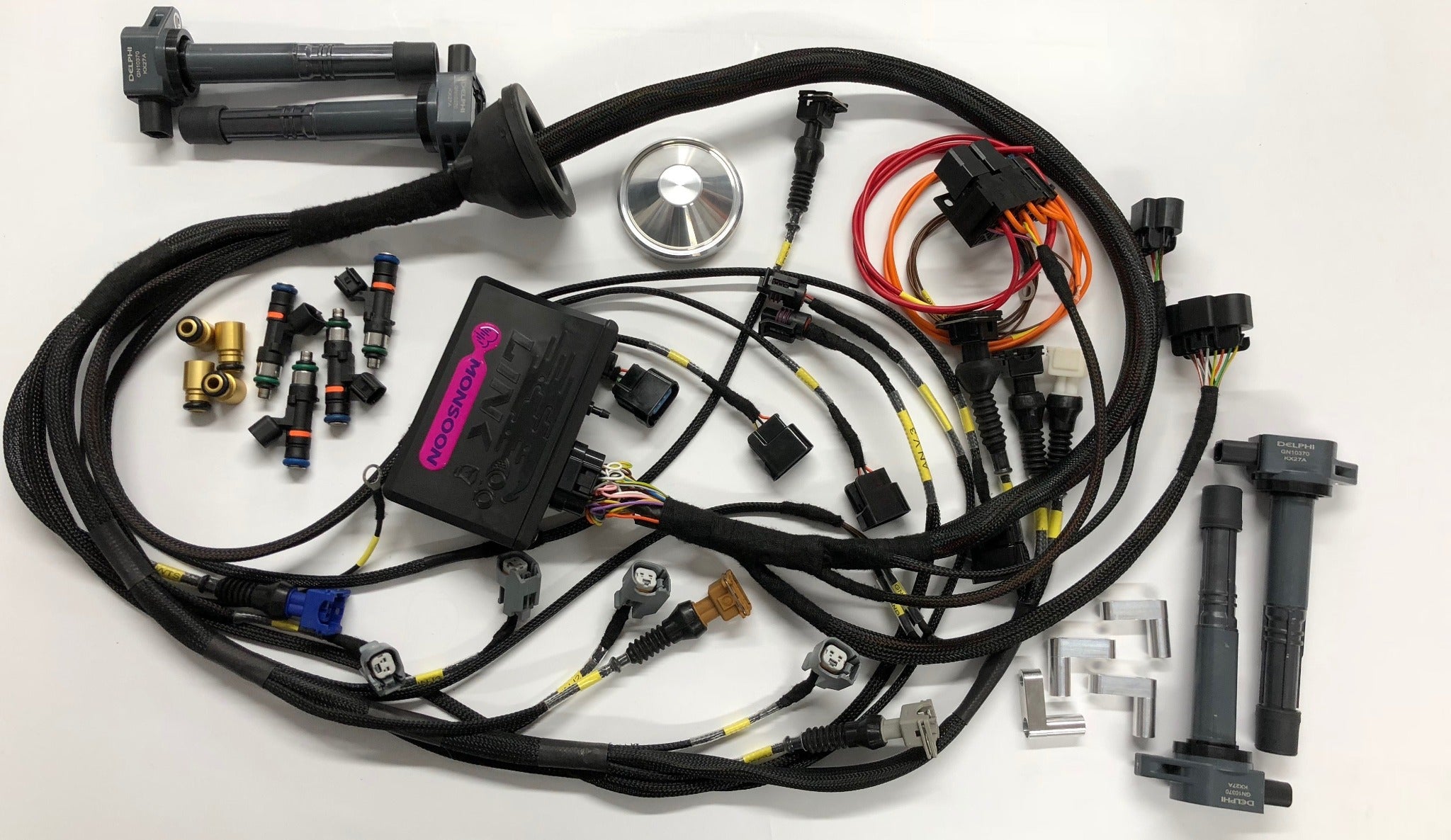 Link G4X Monsoon X ECU Ford RS Cosworth YB engine Kit with Wiring Engi ...