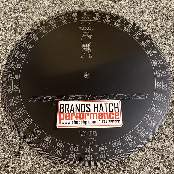 Piper Cams Professional 10" 255mm Alloy Metal Camshaft Timing Protract ...