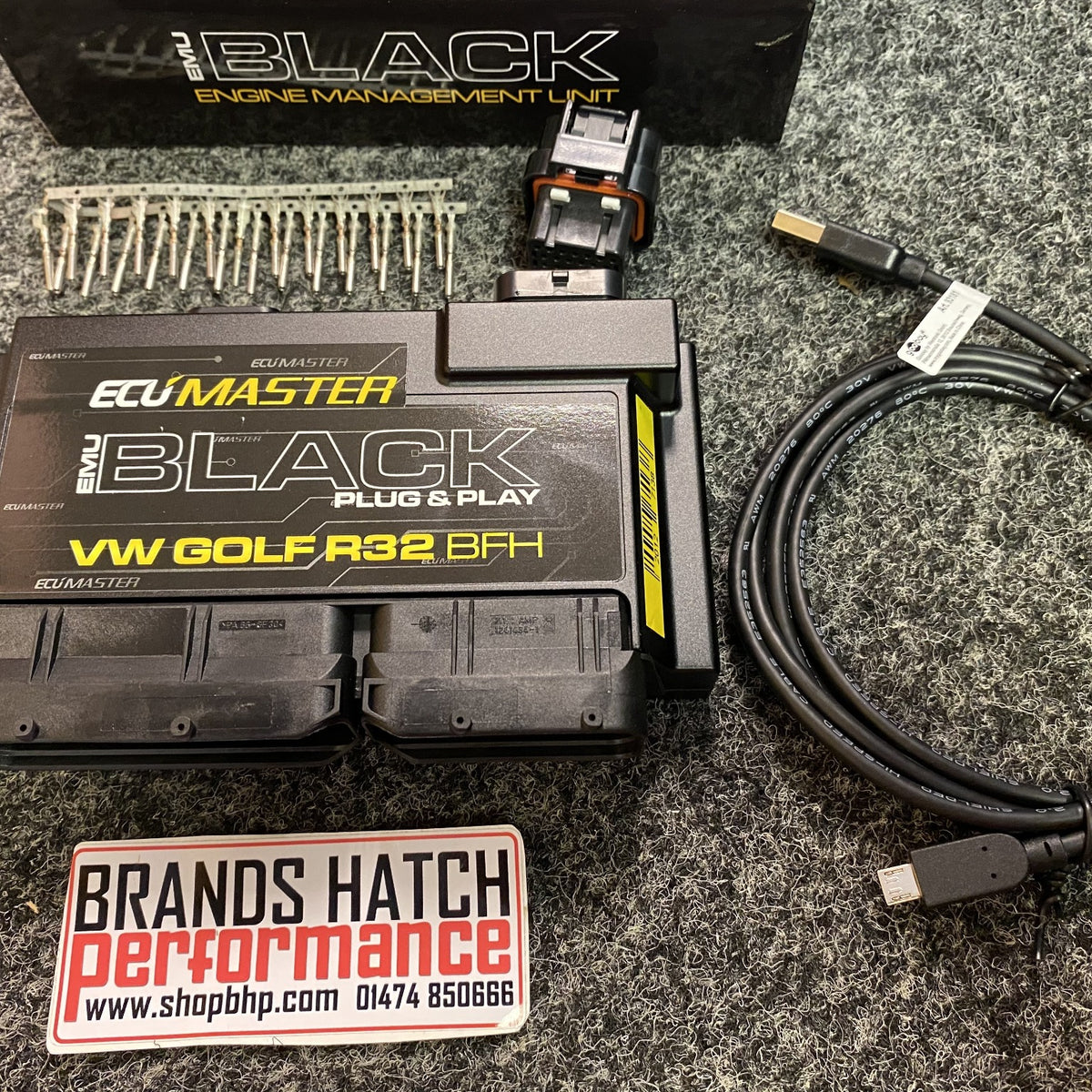 VW Golf R32 VR6 BFH ECUMASTER EMU Black PnP Plugin ECU – Brands Hatch ...