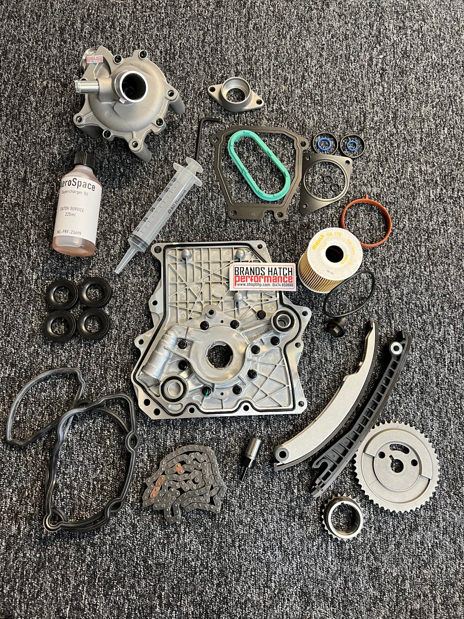 Mini R52 R53 W11B16A Cooper S Oil Pump & Supercharger & Timing Chain S ...