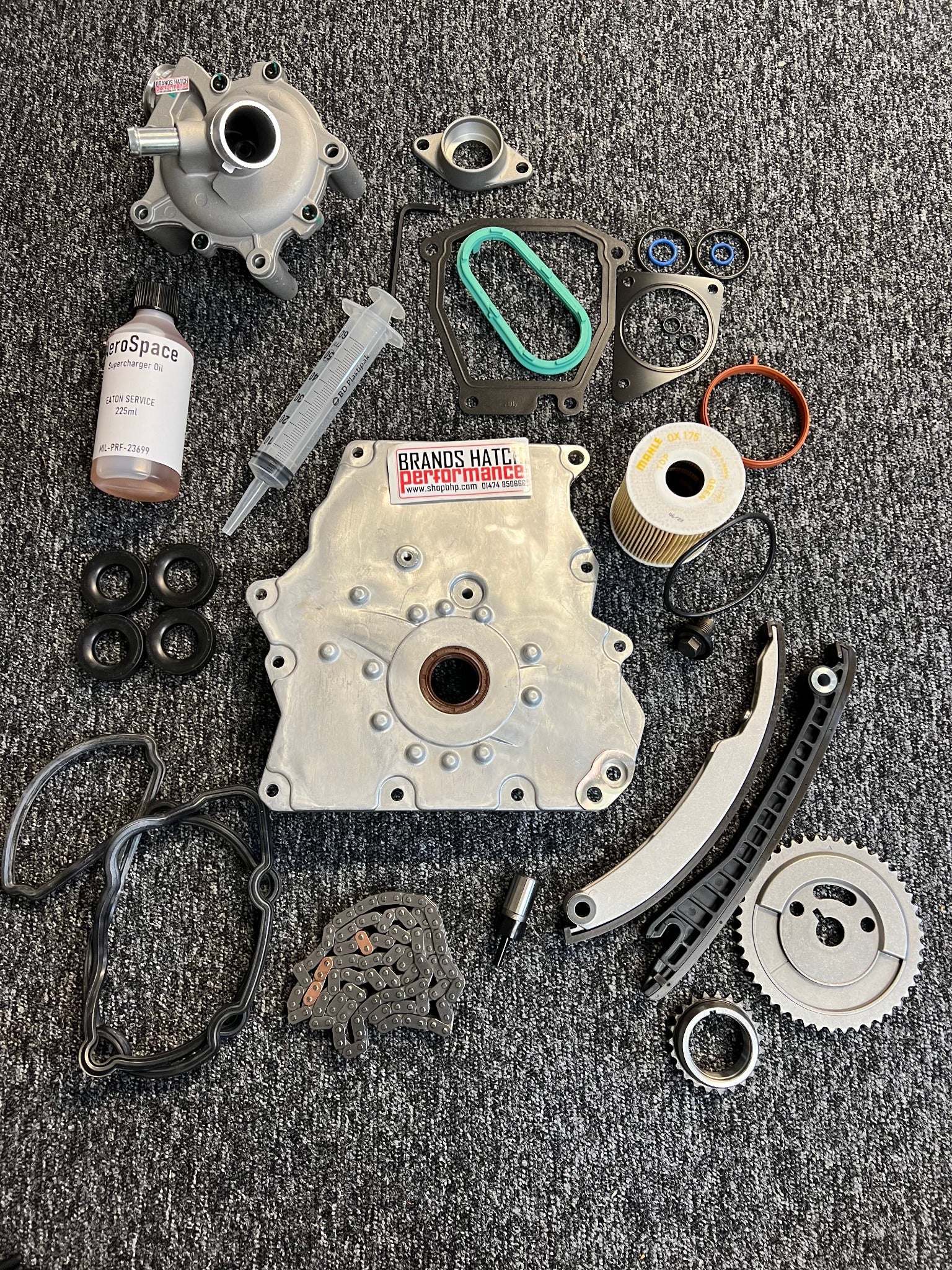 Mini R52 R53 W11B16A Cooper S Oil Pump & Supercharger & Timing Chain S ...