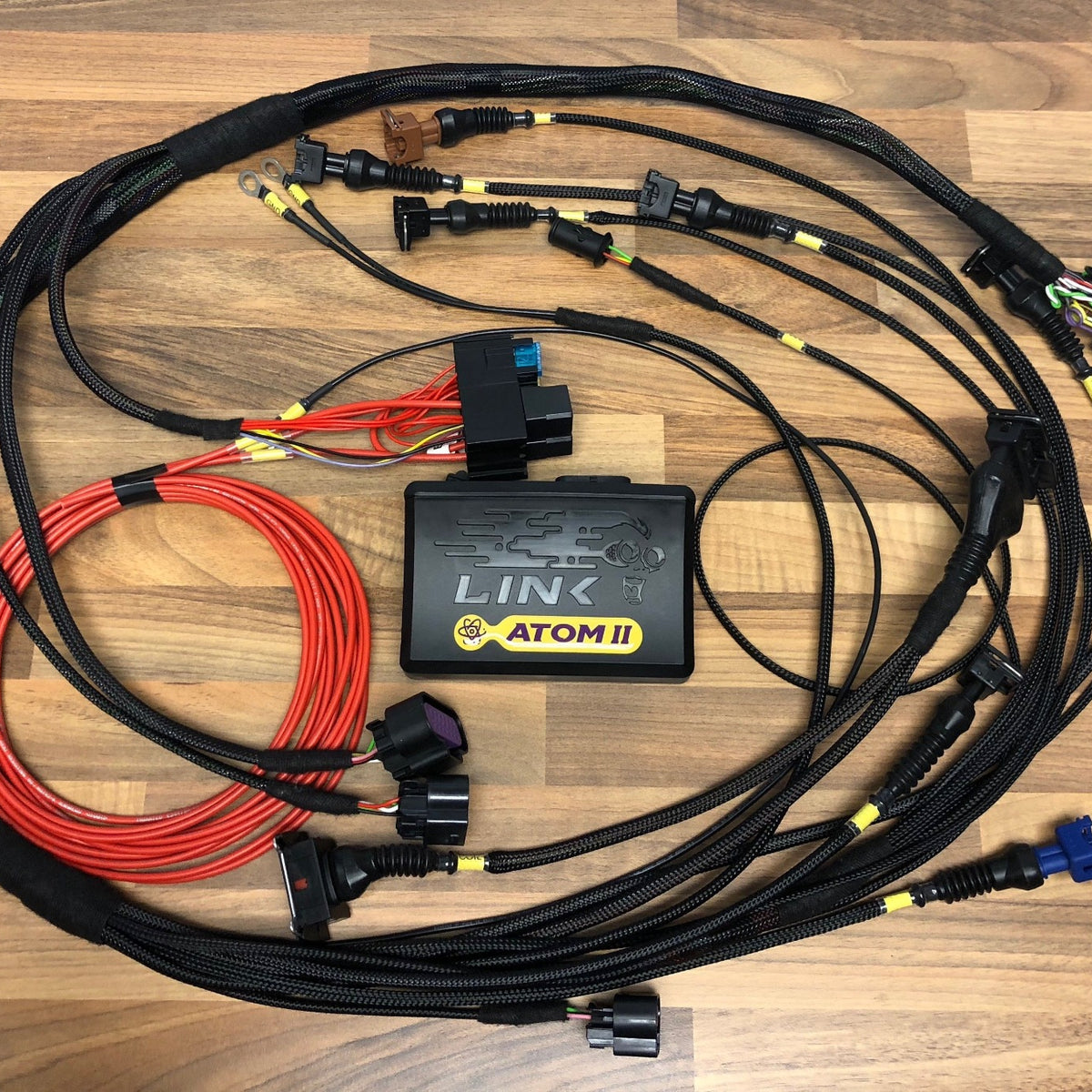 Link ECU G4X ATOM X / MONSOON X ZETEC Wiring Engine Loom & ECU Package ...