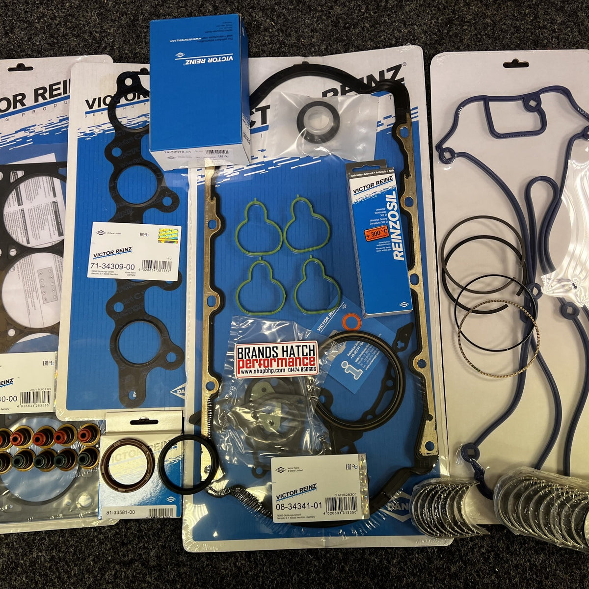 Ford Focus ST170 ALDA Zetec Engine Gasket Piston Ring & Bearing Rebuil ...