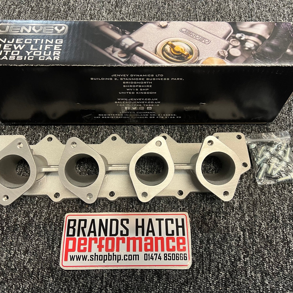 FORD Zetec (NOT ST170) JENVEY Inlet Manifold Only For TB45 Throttle Bo ...