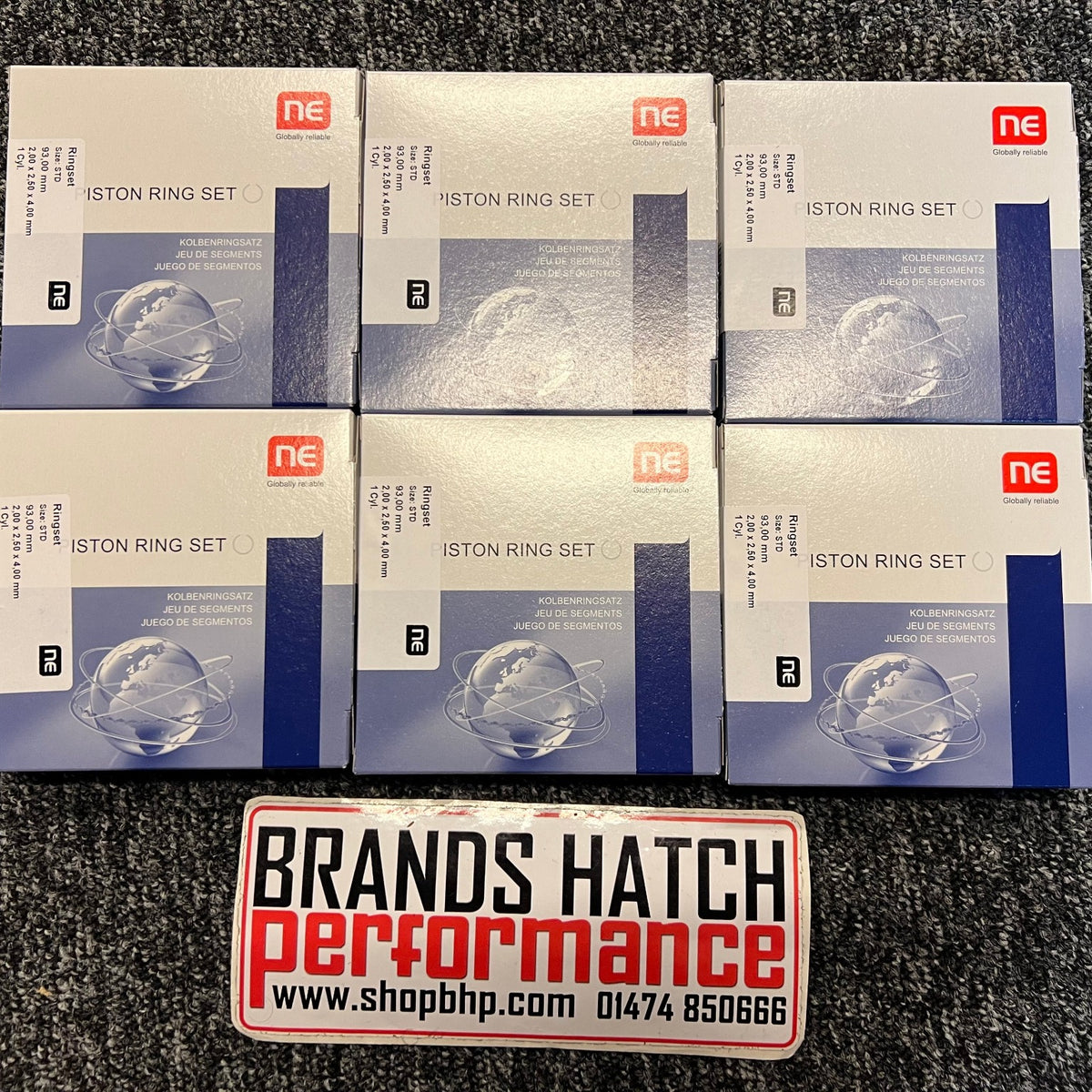 Ford 2.8 V6 Cologne Standard Size 93mm NE Piston ring Set of 6 – Brands ...