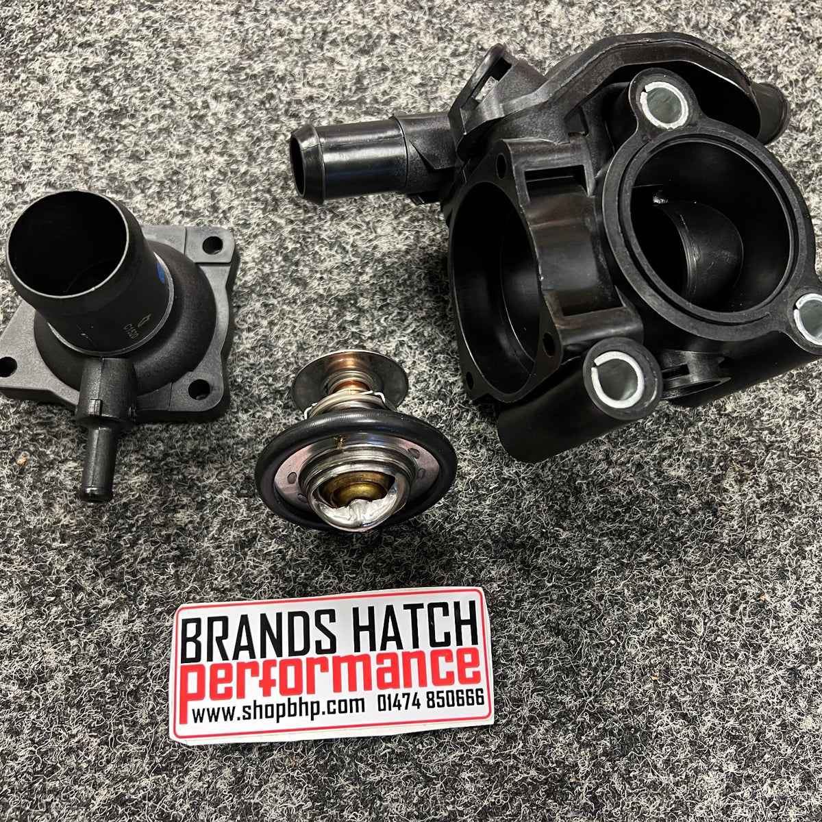 Ford Focus MK1 RS HMDA Zetec Coolant Flange Pipe Housing & Elring Ther ...