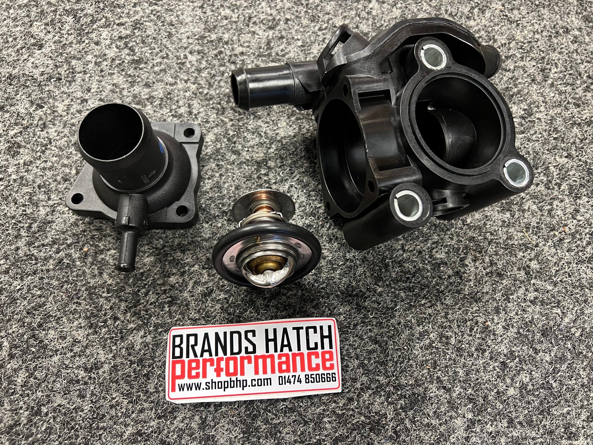 Ford 2.0 Focus MK1 Blacktop Zetec Coolant Flange Pipe Housing & Thermo ...