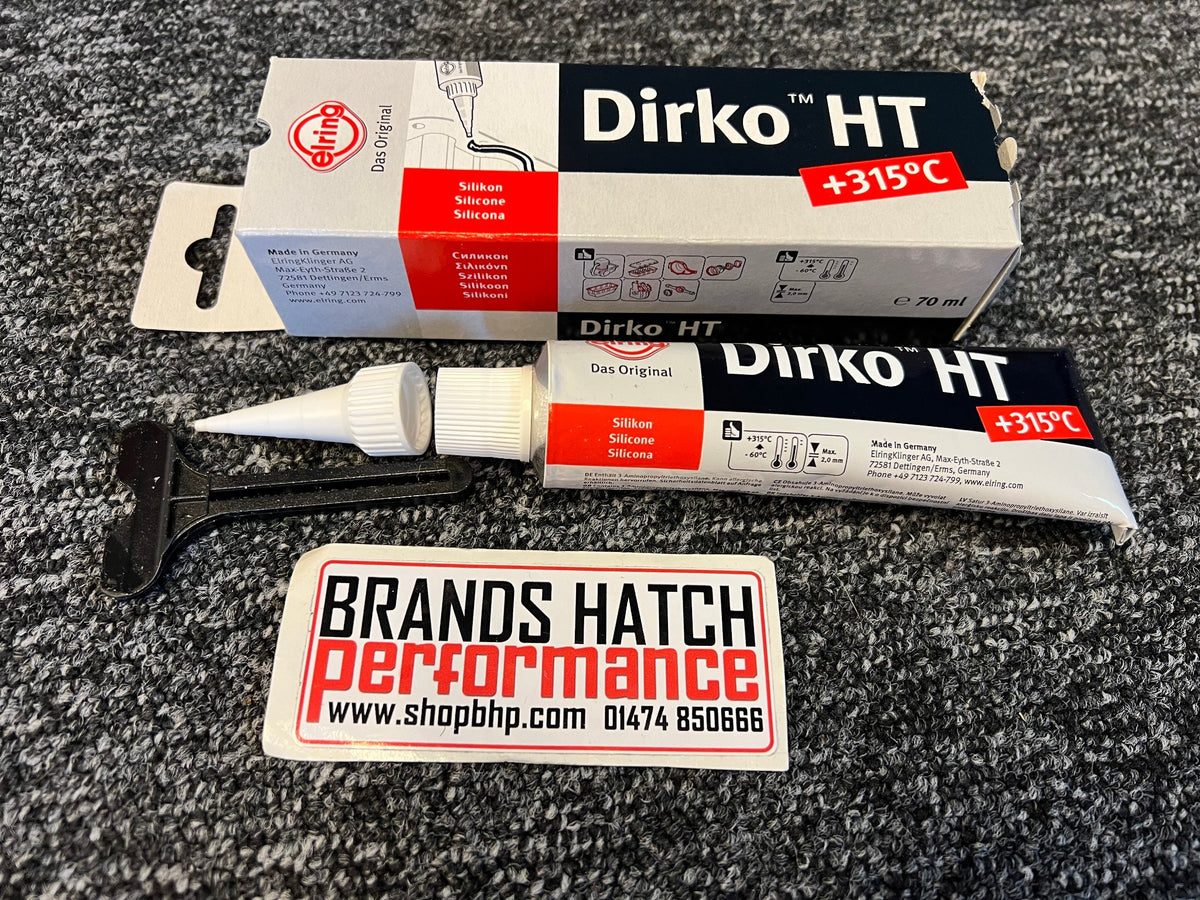 Elring Dirko HT BLACK -60C to 315C 70ml Silicone Sealant - Gasket Seal ...