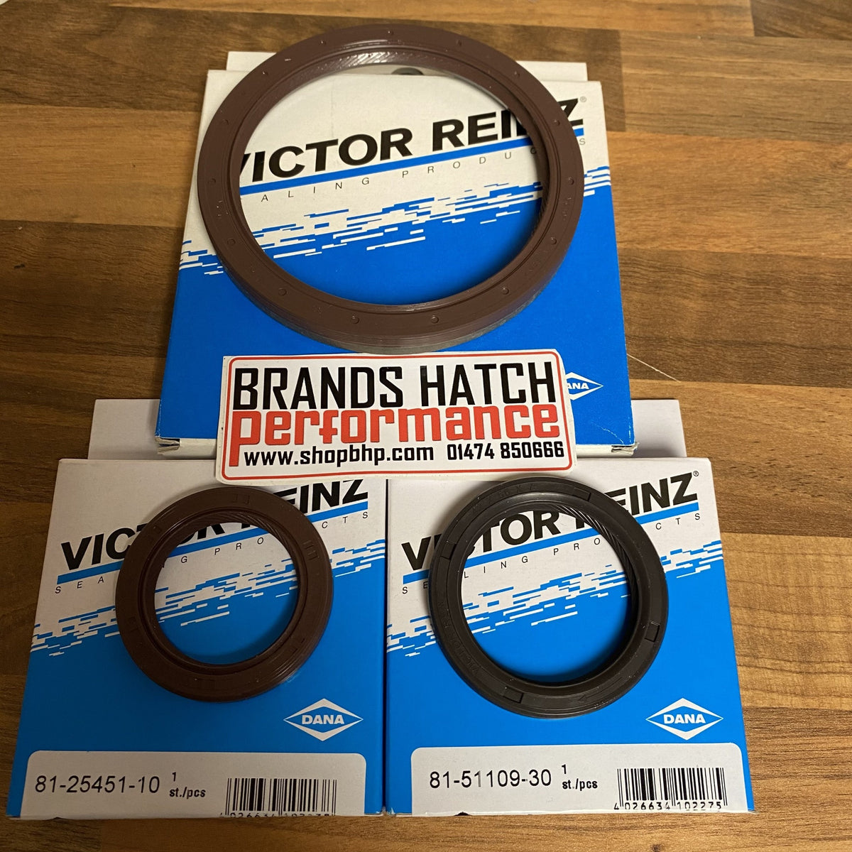 Ford RS Turbo CVH Reinz Front & Rear Crankshaft & Camshaft Seal Kit ...