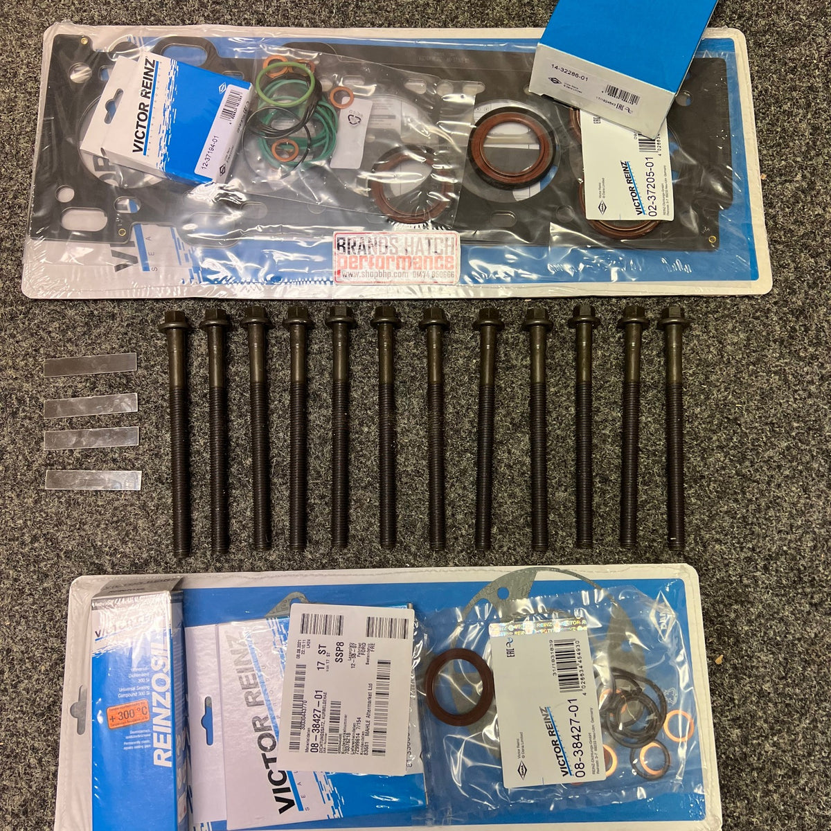 Ford Focus 2.5 ST225 Full Engine Gasket W/ Head Bolts + BHP Block Mod ...