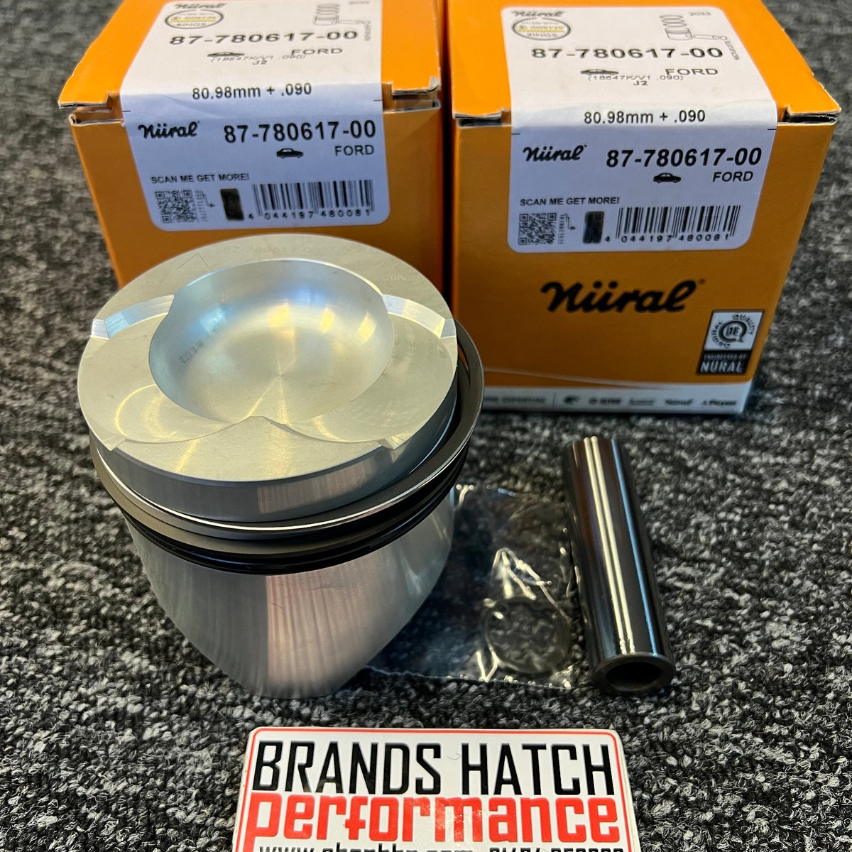 Ford Xflow Crossflow +90 thou Pistons Set for 1700 (1690) conversion ...