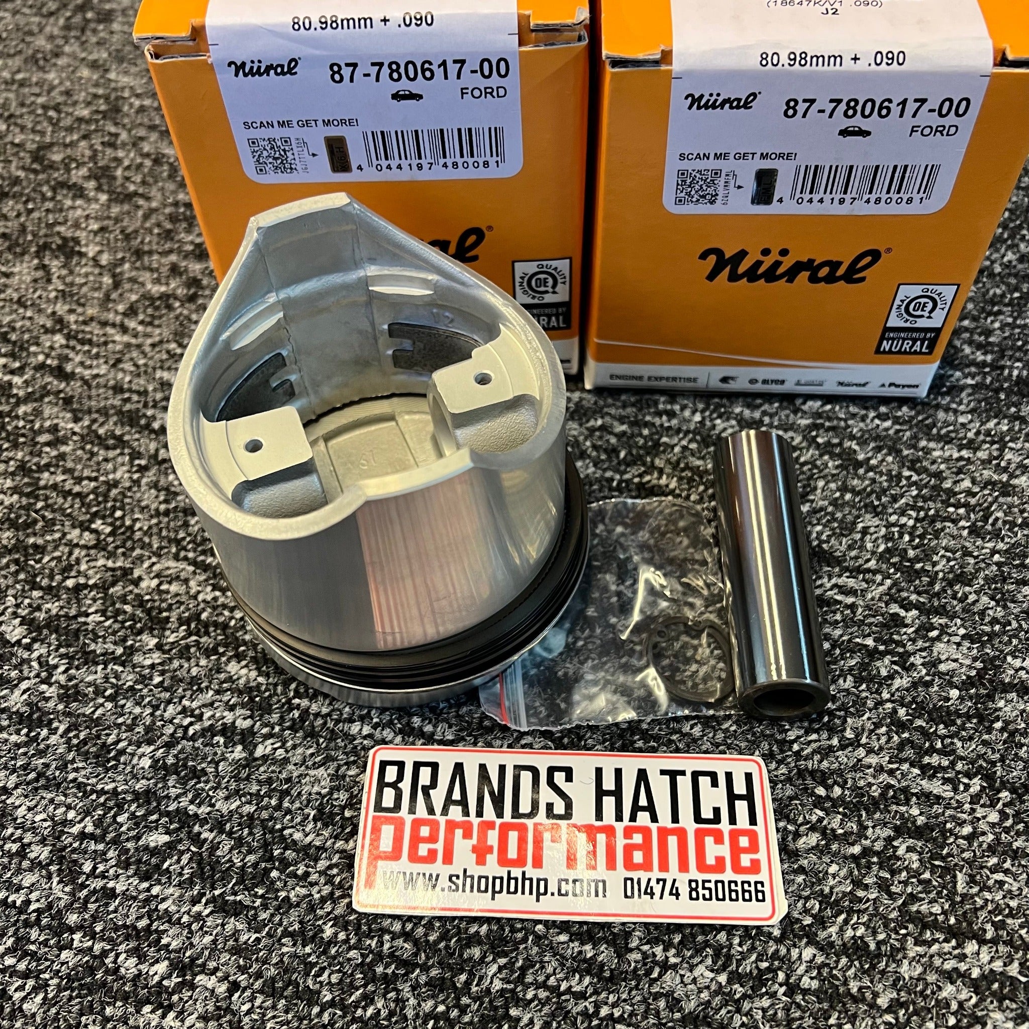 Ford Xflow Crossflow +90 thou Pistons Set for 1700 (1690) conversion ...